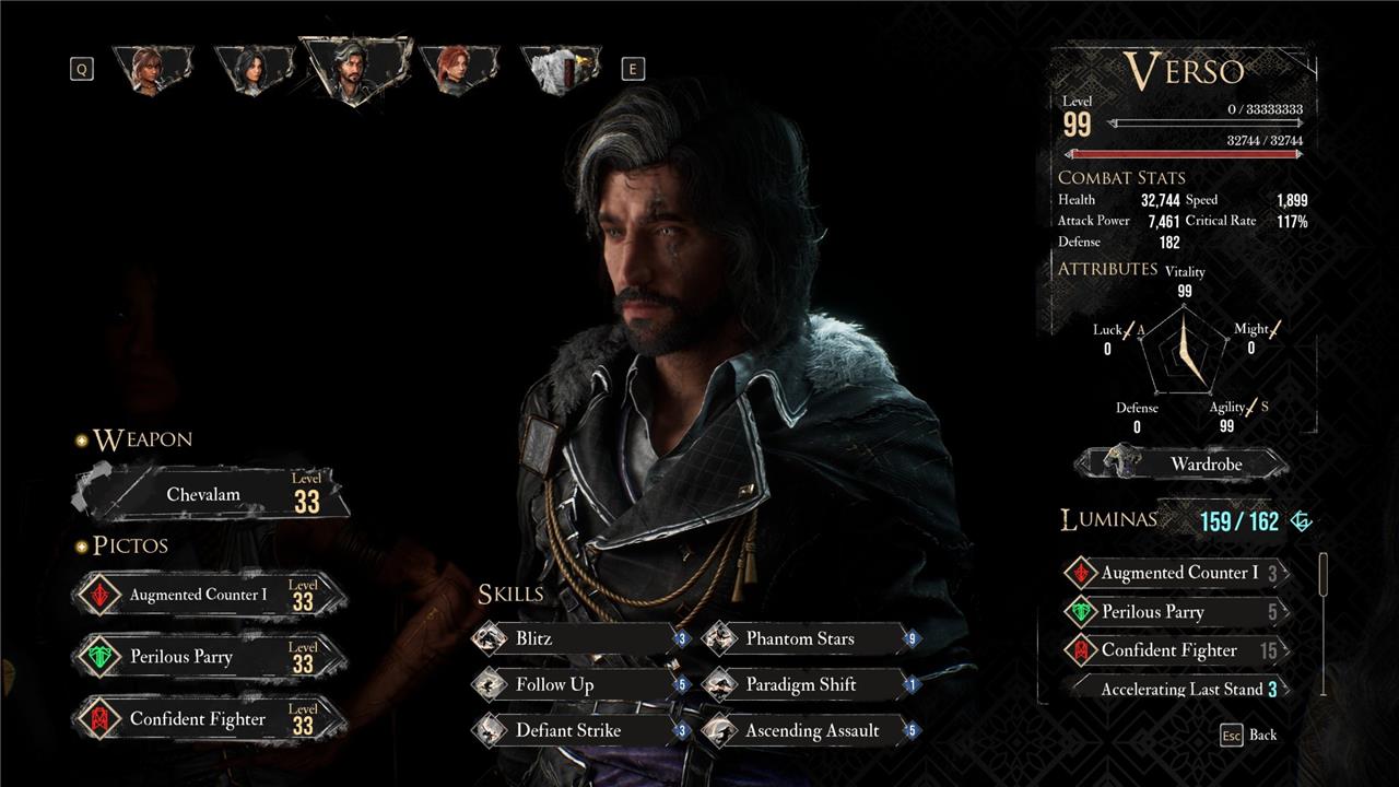 Clair Obscur Expedition 33 Verso Build Guide Weapons Skills Pictos ...