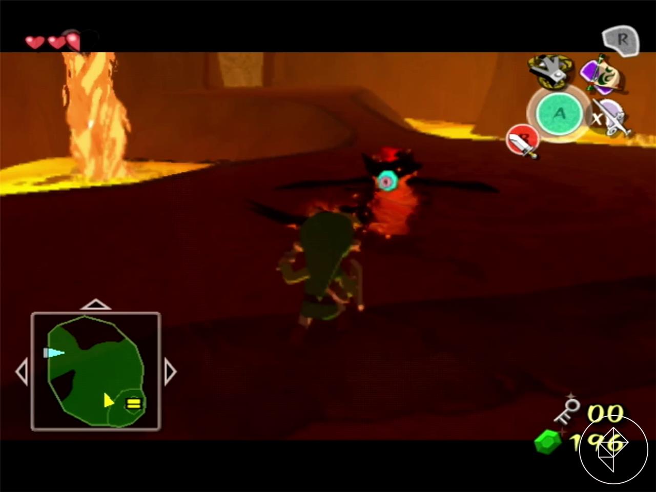Zelda The Wind Waker Dragon Roost Cavern Guide - Walkthrough and Items